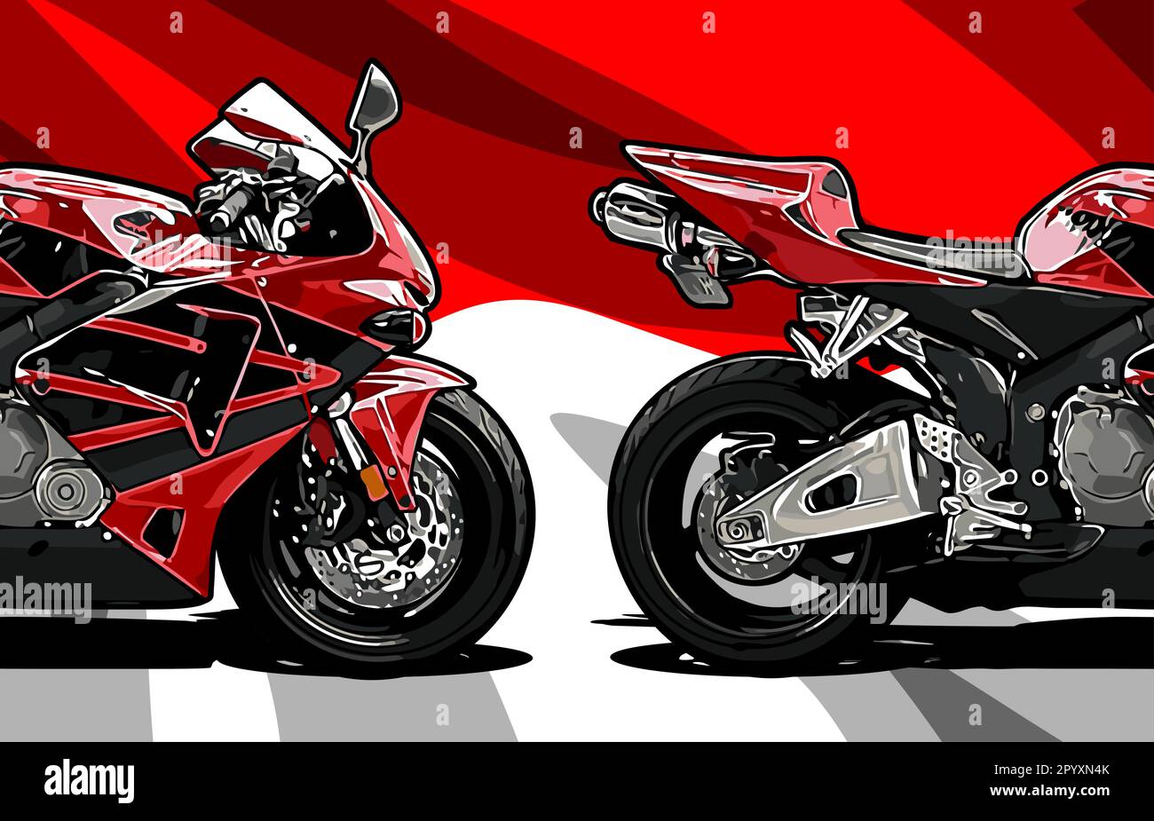 motorcycles vector template Stock Vector Image & Art - Alamy