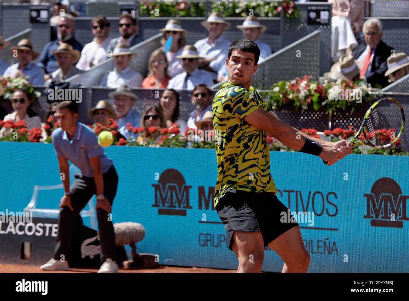 Madrid, Spain. 05 May, 2023. Tennis: Mutua Madrid Open tennis tournament, Semi finals ...