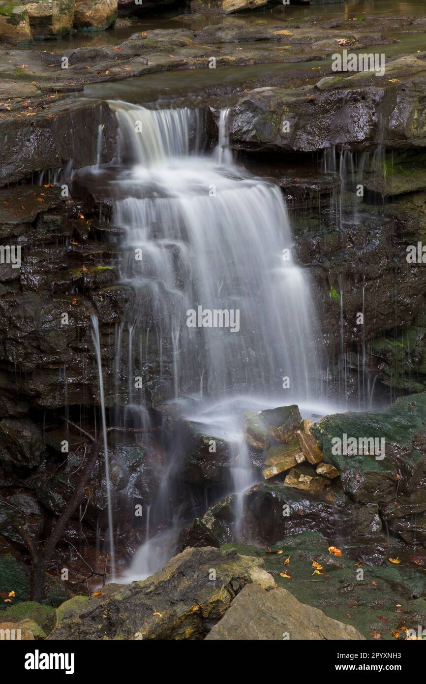 Minneopa Upper Falls Waterfall Stock Photo - Alamy