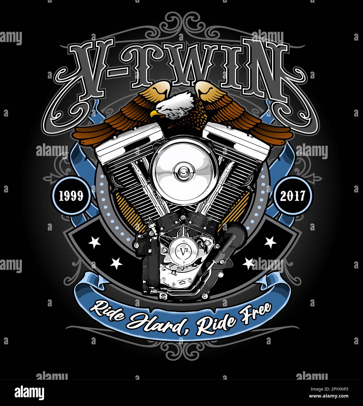 Twin exhaust Stock Vector Images - Alamy