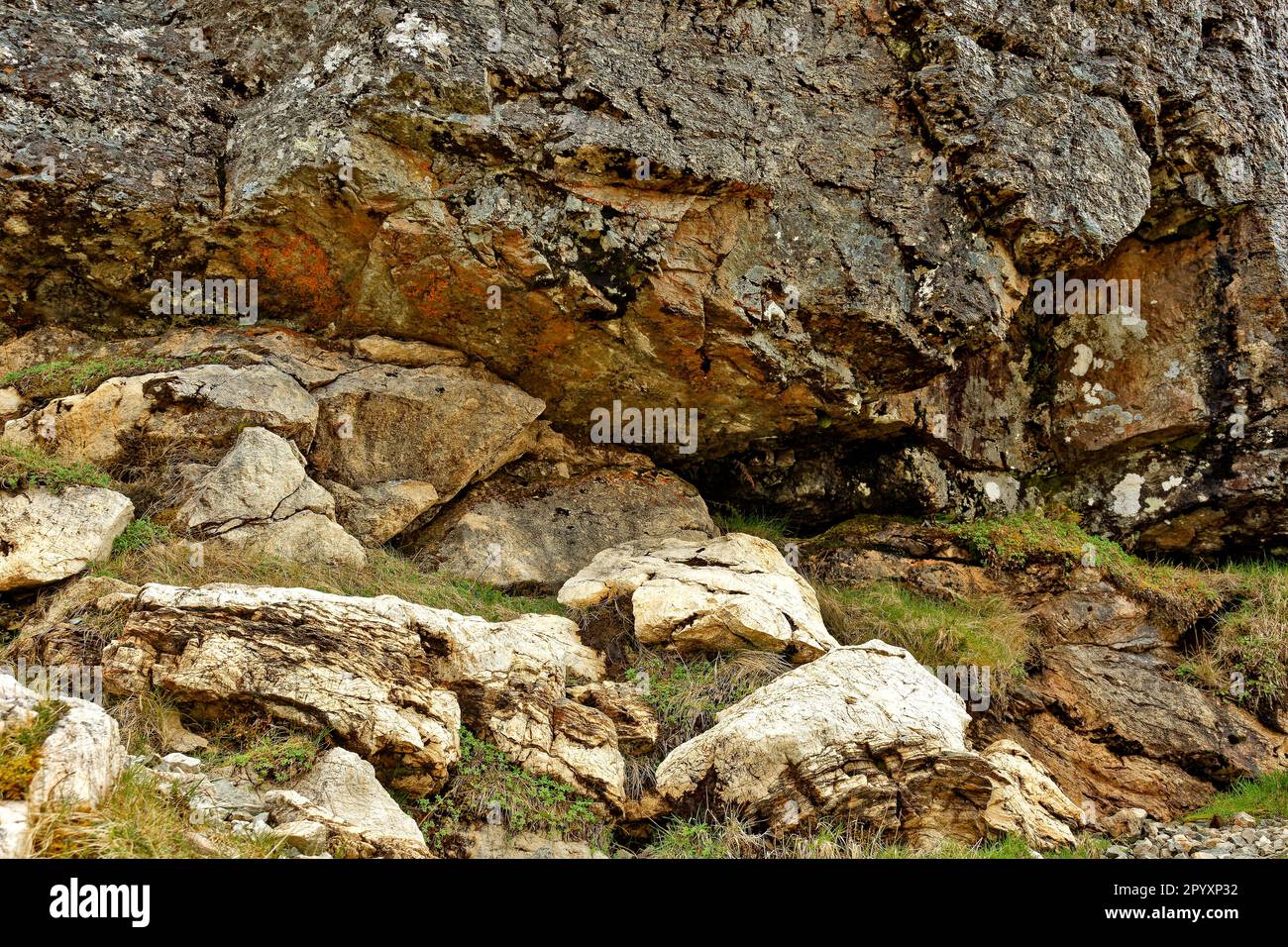 Knockan Crag National Nature Reserve Scotland The Moine Thrust fault at ...