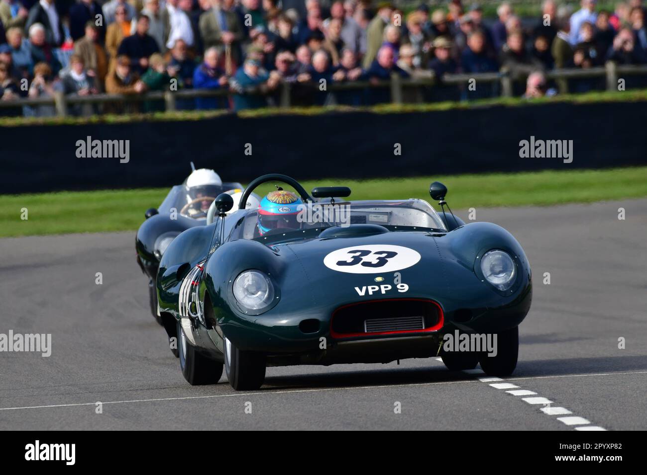 David Hart, Lister-Jaguar Costin, Salvadori Cup, a single driver 20 ...