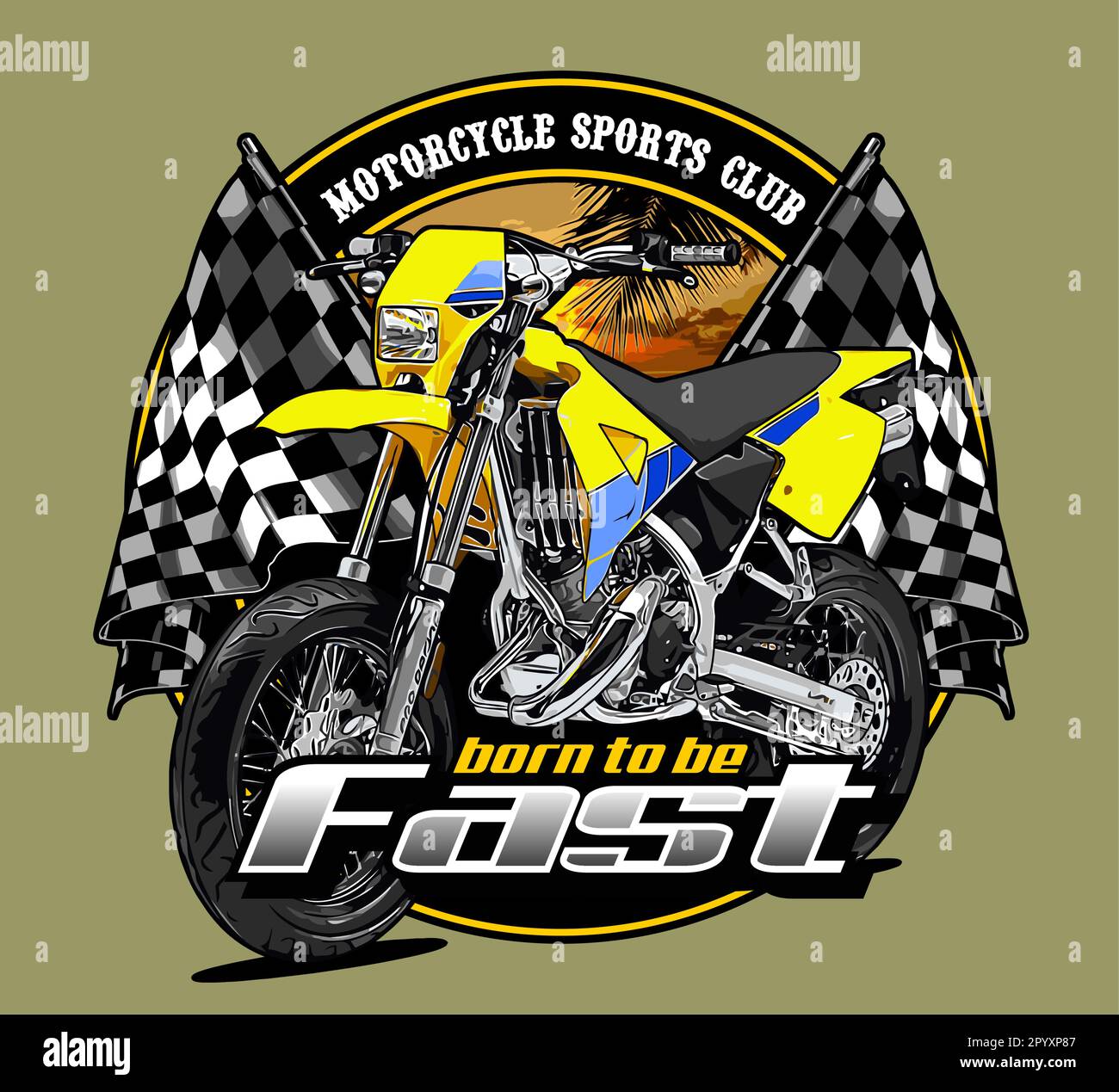 motorcycles vector template Stock Vector Image & Art - Alamy