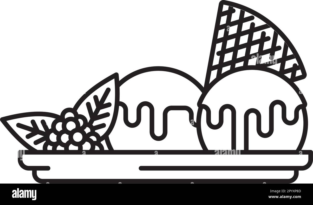 Raspberry line icon on Cut Out Stock Images & Pictures - Alamy