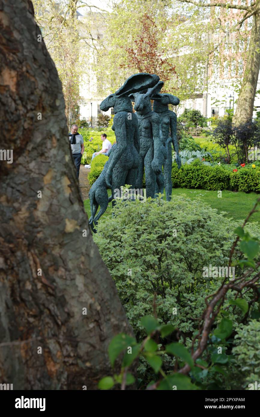 London, UK. 05 May 2023. Exhibition: The Year of the Rabbit by artist ...