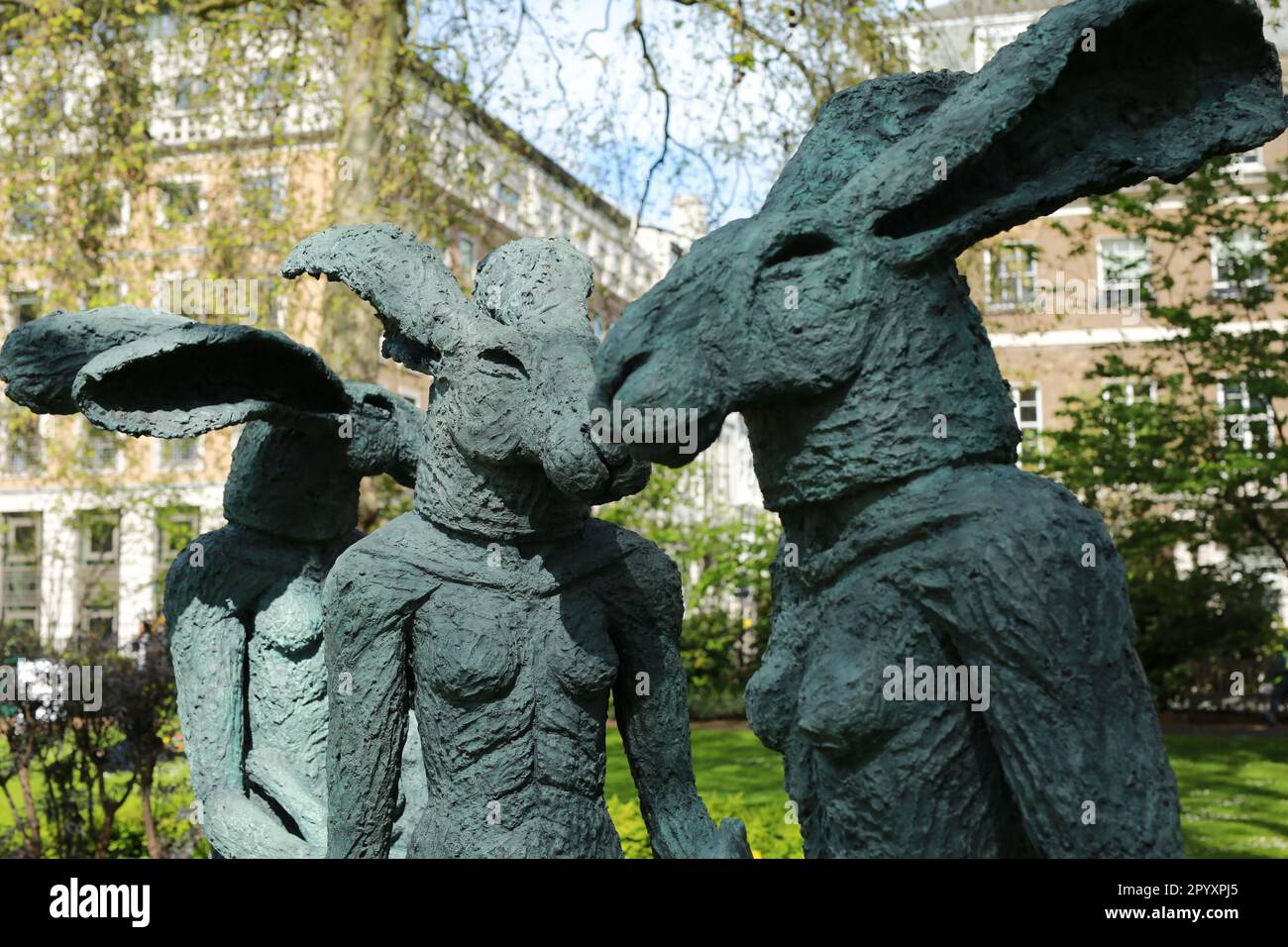 London, UK. 05 May 2023. Exhibition: The Year of the Rabbit by artist ...