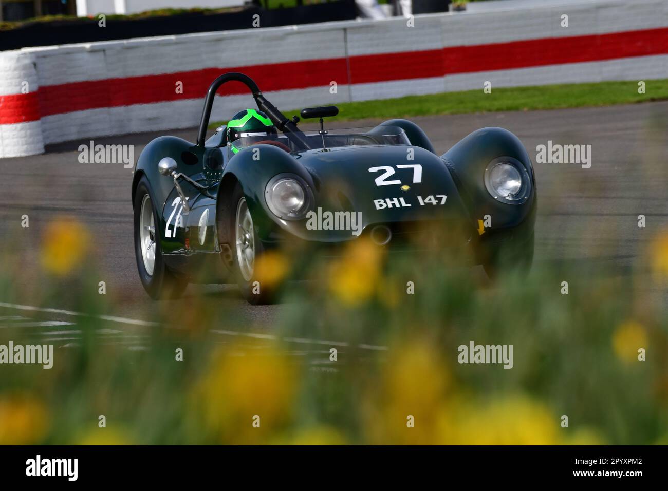 Martin Stretton, Lister-Jaguar Knobbly, Salvadori Cup, a single driver ...