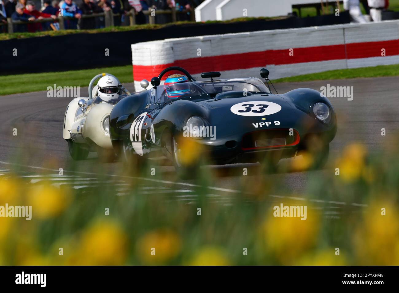 David Hart, Lister-Jaguar Costin, Salvadori Cup, a single driver 20 ...