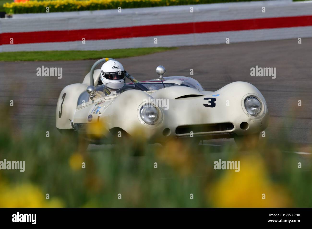 Michael Gans, Lotus-Climax 15, Salvadori Cup, a single driver 20 minute ...