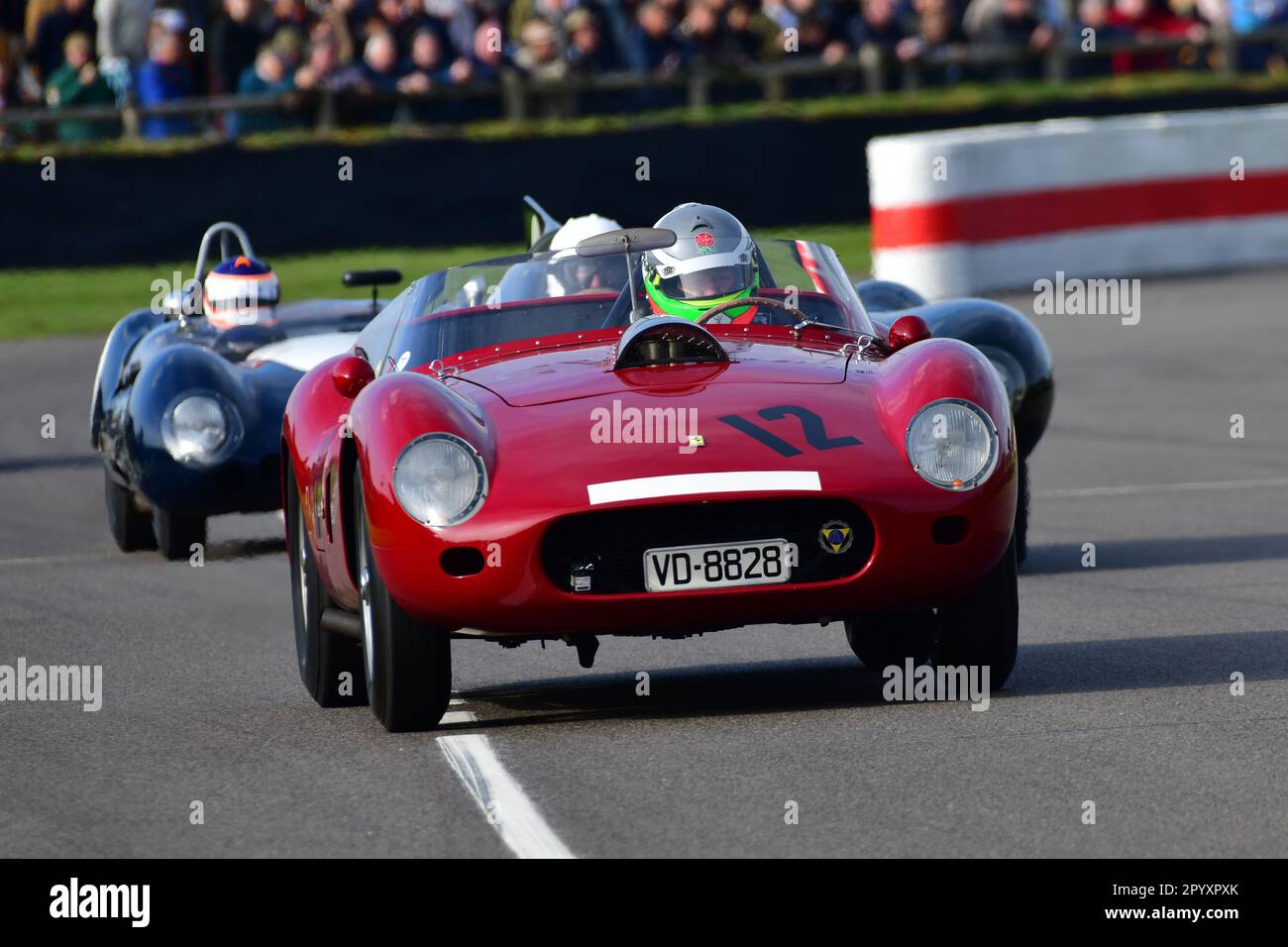 David Cooke, Cegga-Ferrari 250 TR, Salvadori Cup, a single driver 20 ...