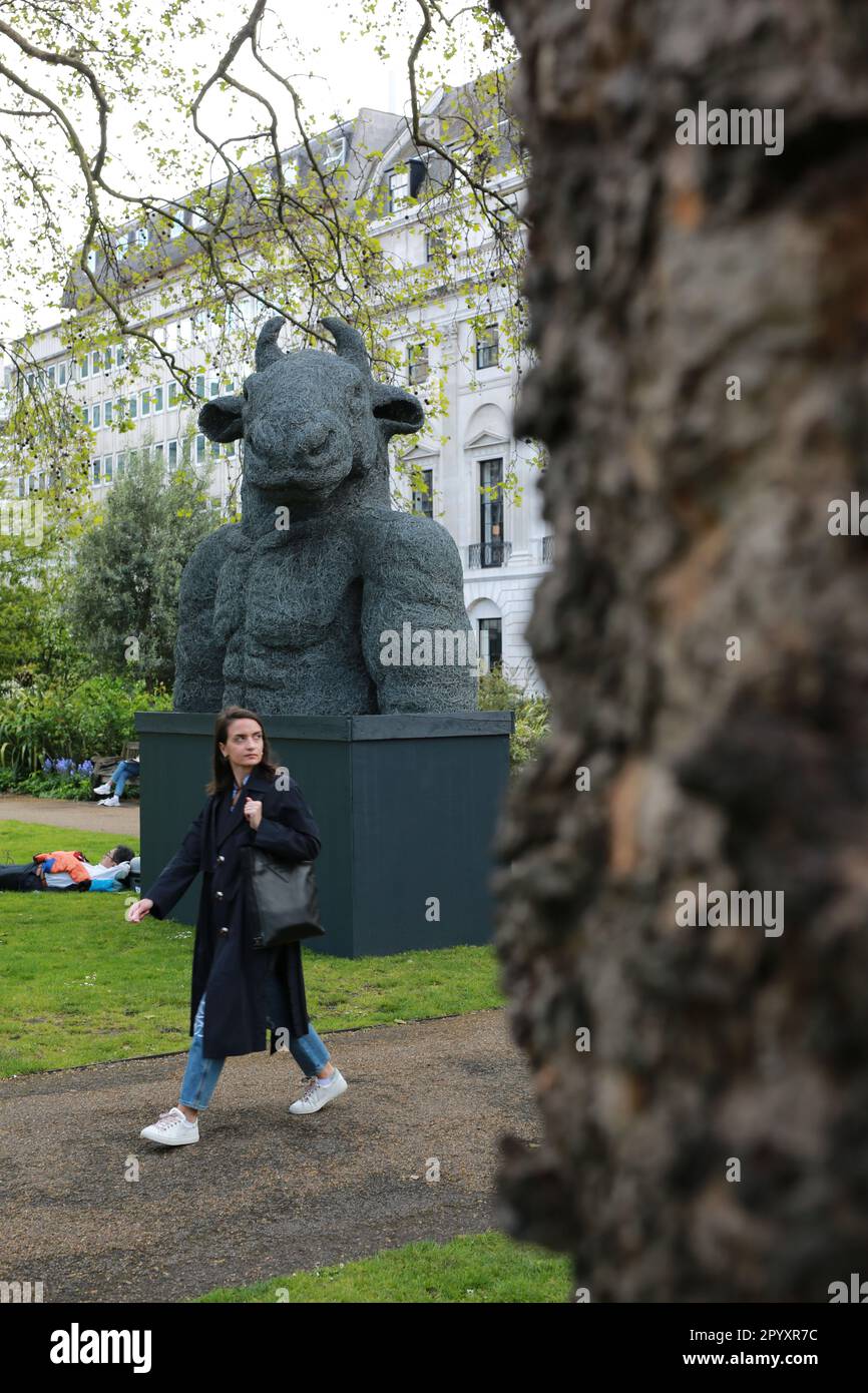 London, UK. 05 May 2023. Exhibition: The Year of the Rabbit by artist ...