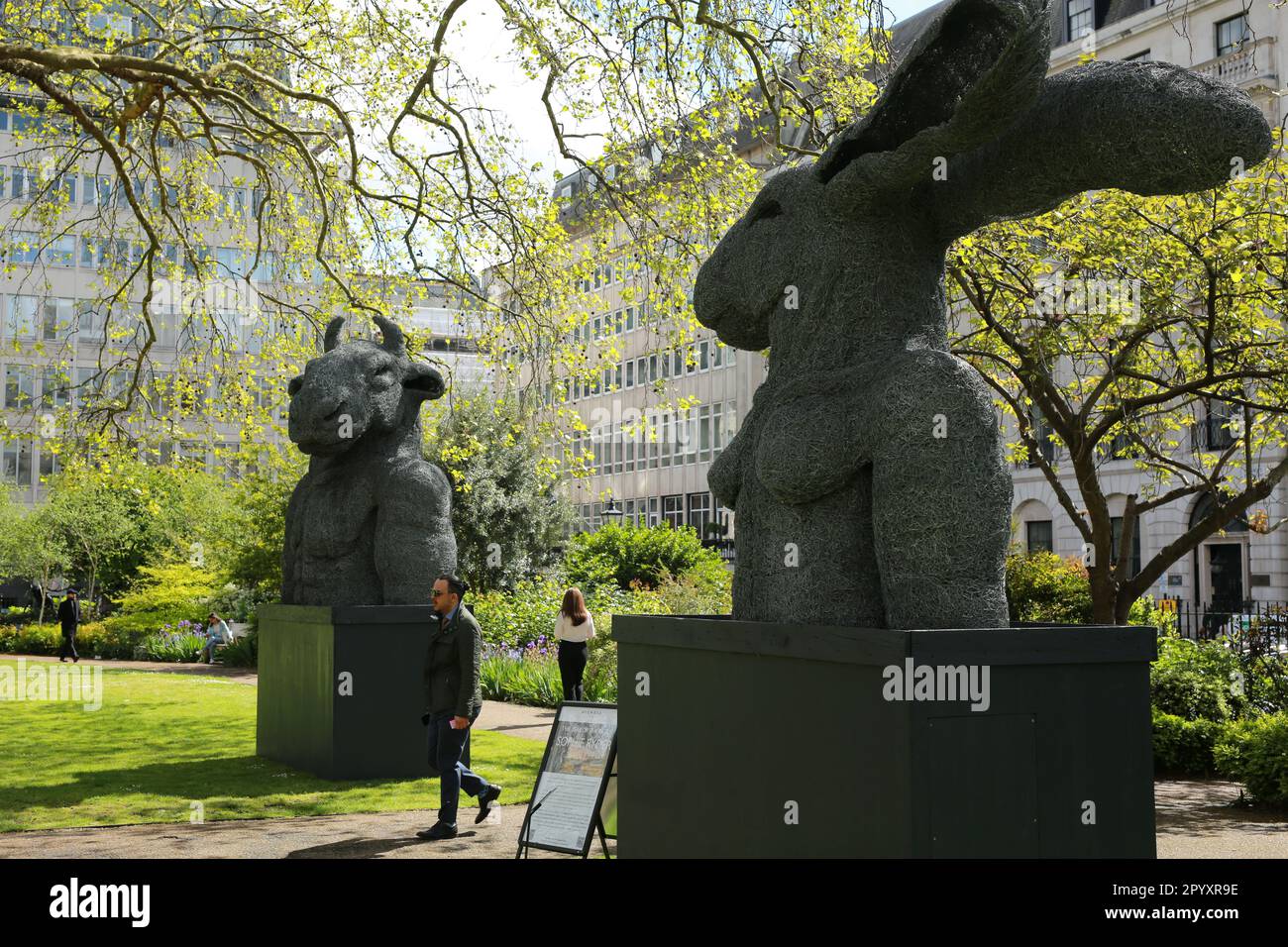 London, UK. 05 May 2023. Exhibition: The Year of the Rabbit by artist ...