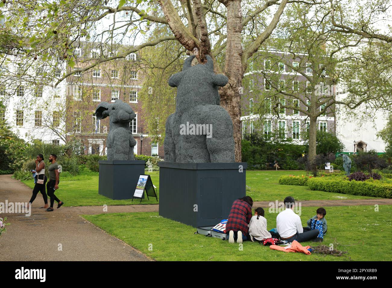 London, UK. 05 May 2023. Exhibition: The Year of the Rabbit by artist ...