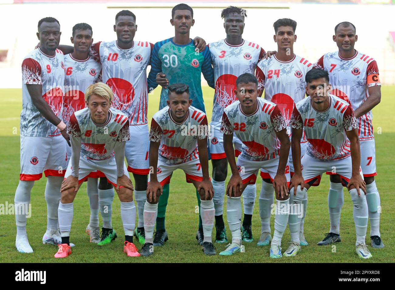 Bangladesh Muktijoddha SKC Team photosession before the Bangladesh ...