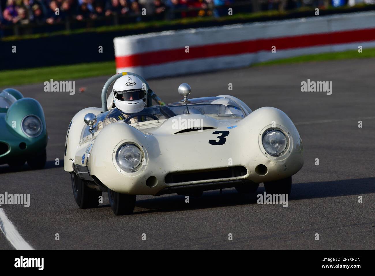 Michael Gans, Lotus-Climax 15, Salvadori Cup, a single driver 20 minute ...