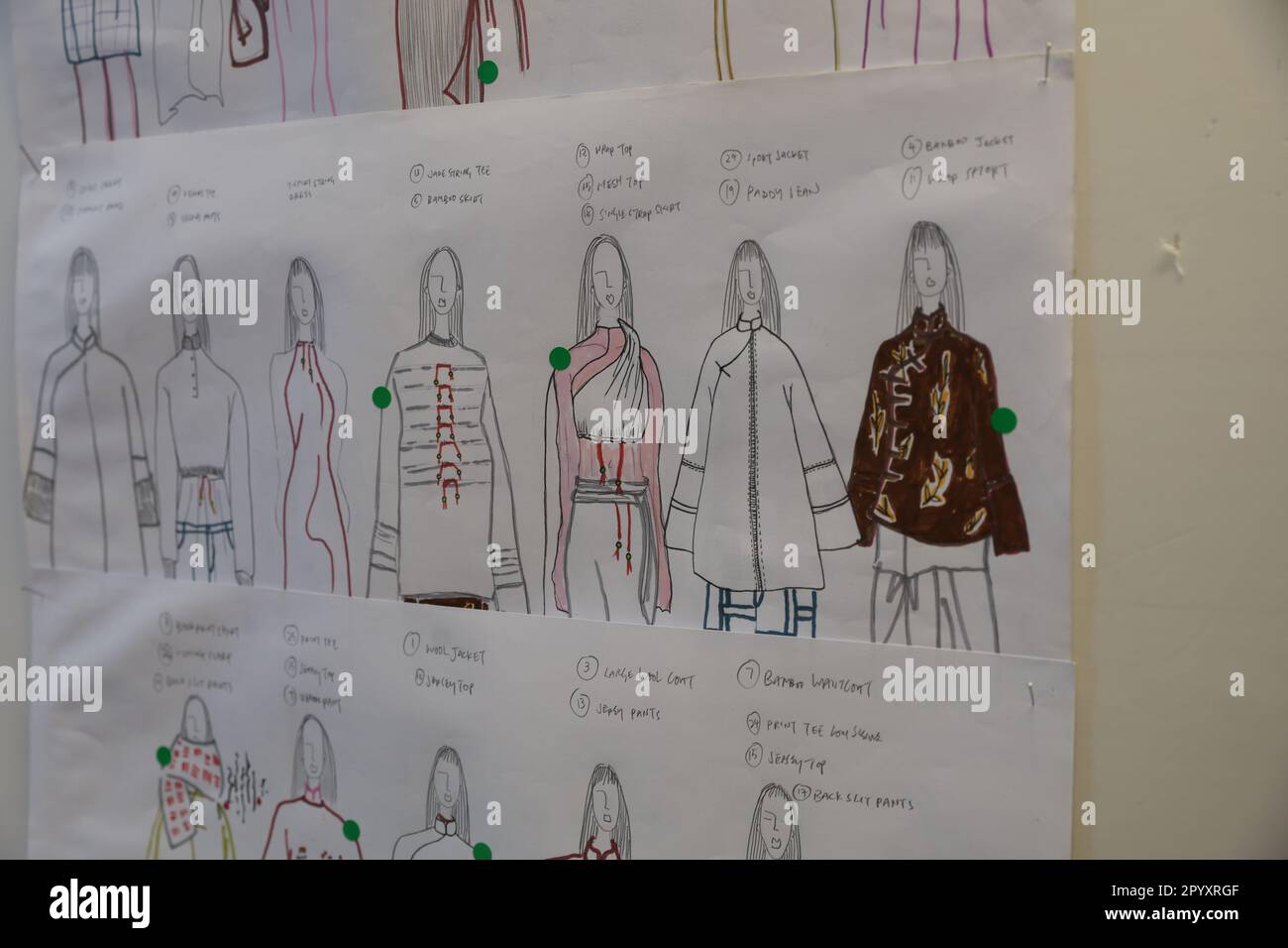 Creation by Yat Pit fashion designers Onying Lai and Jason Mui are ...