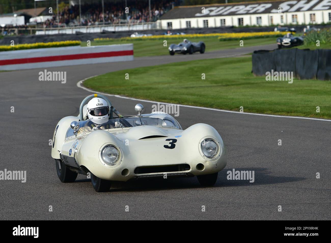 Michael Gans, Lotus-Climax 15, Salvadori Cup, a single driver 20 minute ...