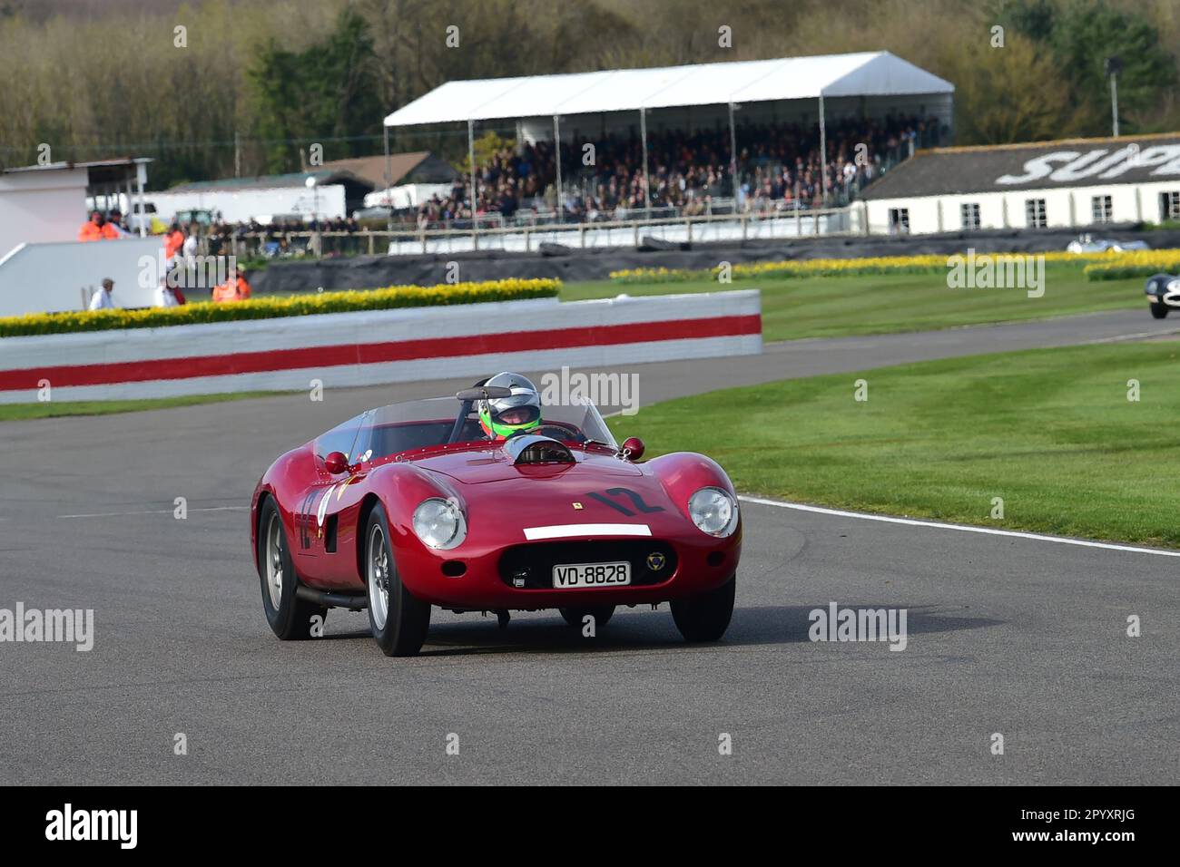 David Cooke, Cegga-Ferrari 250 TR, Salvadori Cup, a single driver 20 ...