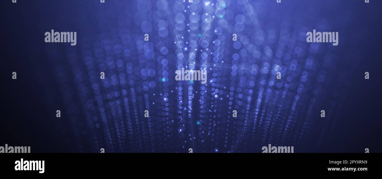 Technology innovation background, idea of global business solution ...