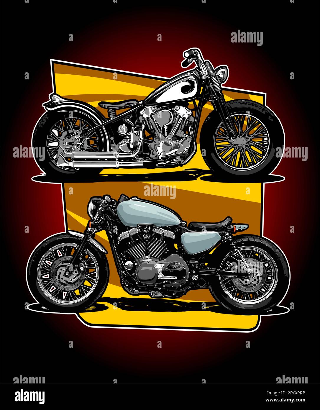 motorcycles vector template Stock Vector Image & Art - Alamy