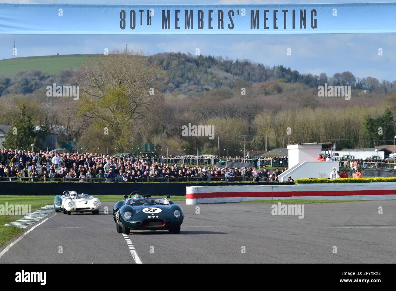 David Hart, Lister-Jaguar Costin, Salvadori Cup, a single driver 20 ...