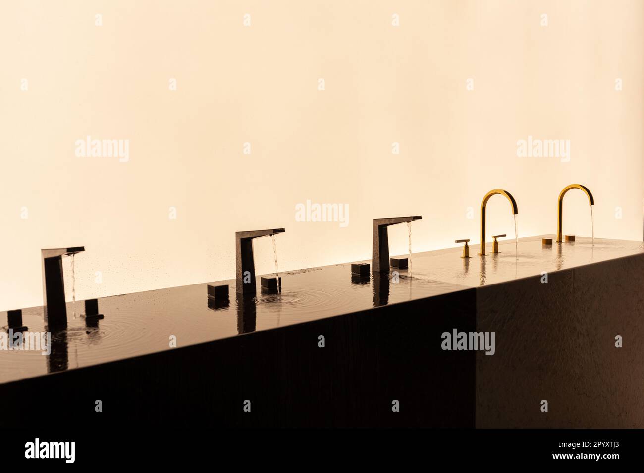 Milan, Italy - May 21, 2023: installation of Health Through Water by ...