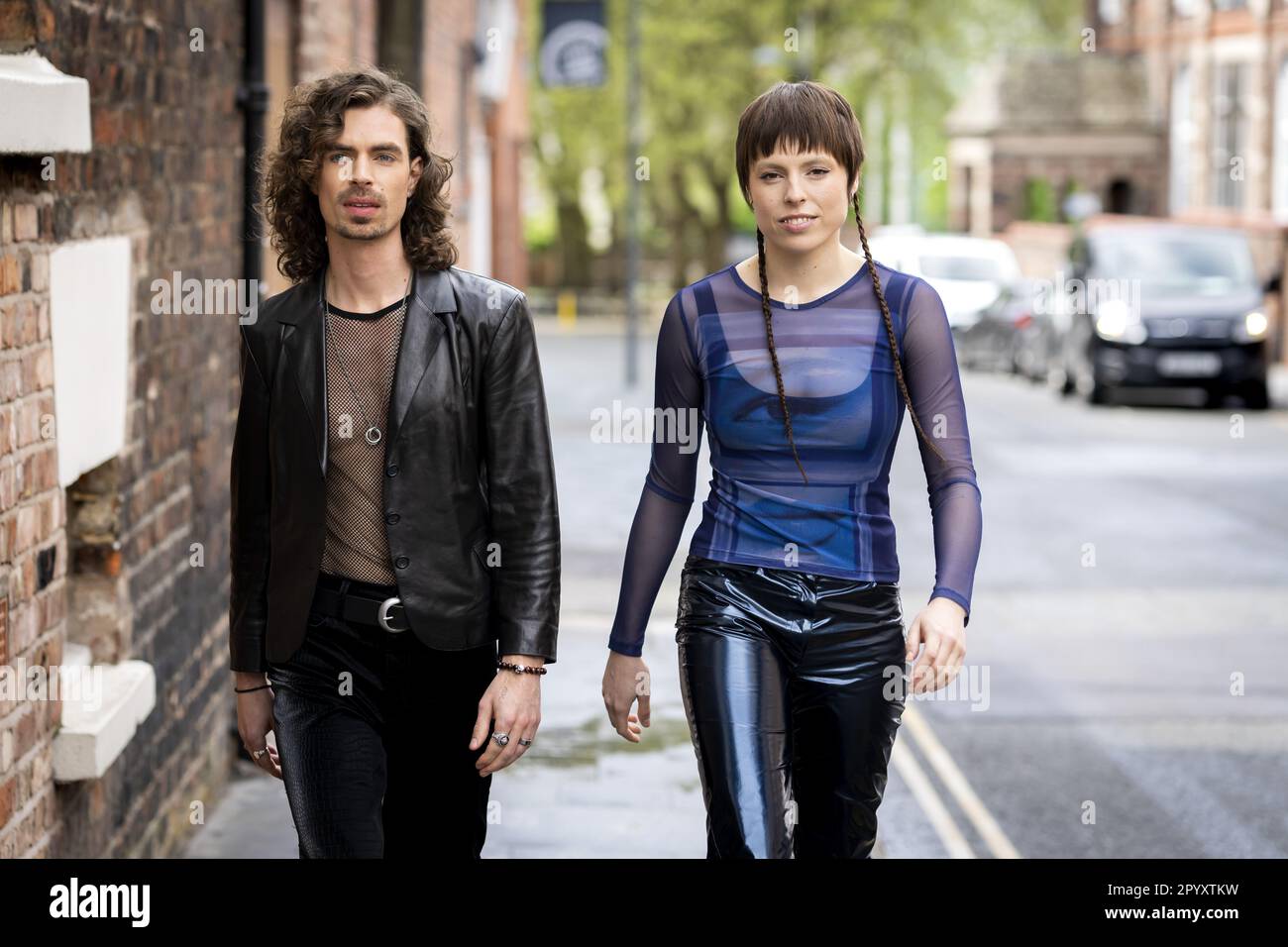 LIVERPOOL - A portrait of the Dutch delegation for the Eurovision Song ...