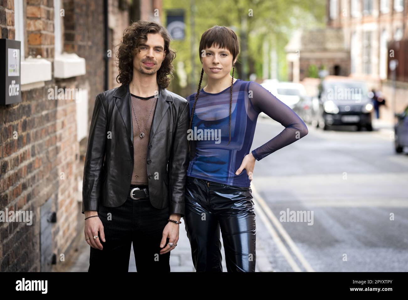 LIVERPOOL - A portrait of the Dutch delegation for the Eurovision Song ...