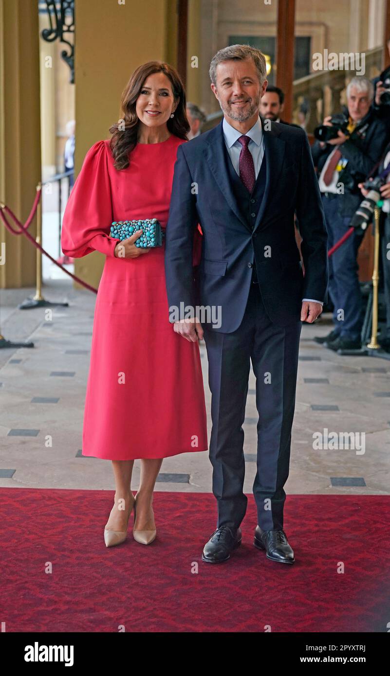 Mary, Crown Princess of Denmark and Crown Prince Frederik of Denmark ...