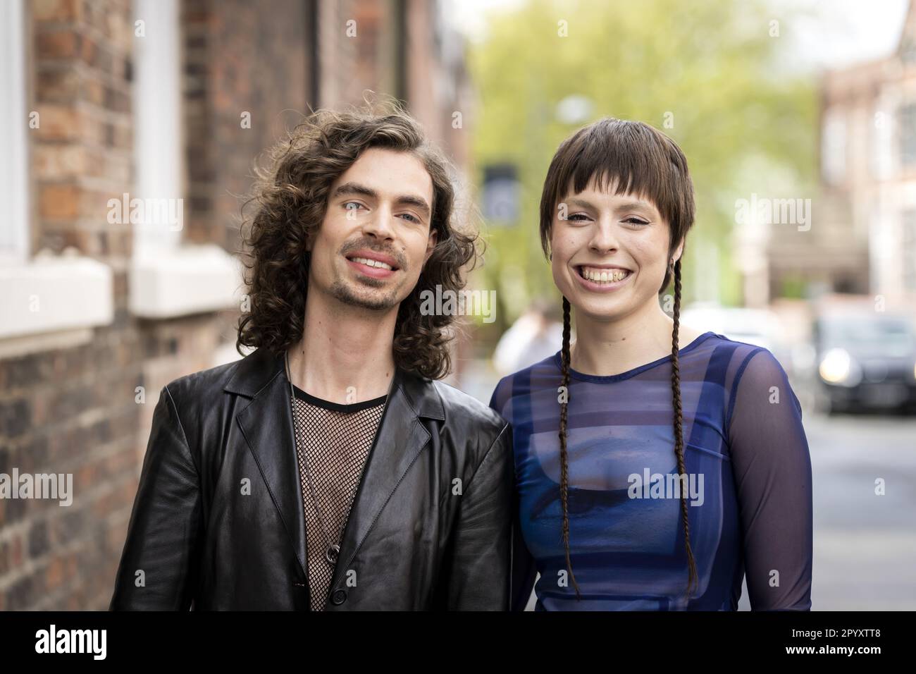 LIVERPOOL - A portrait of the Dutch delegation for the Eurovision Song ...