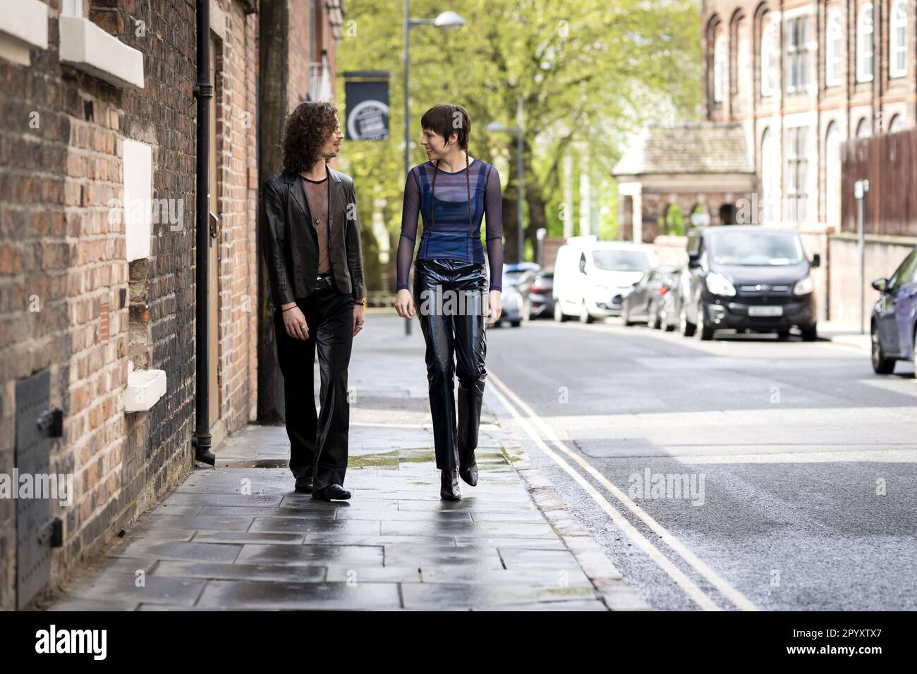 LIVERPOOL - A portrait of the Dutch delegation for the Eurovision Song ...