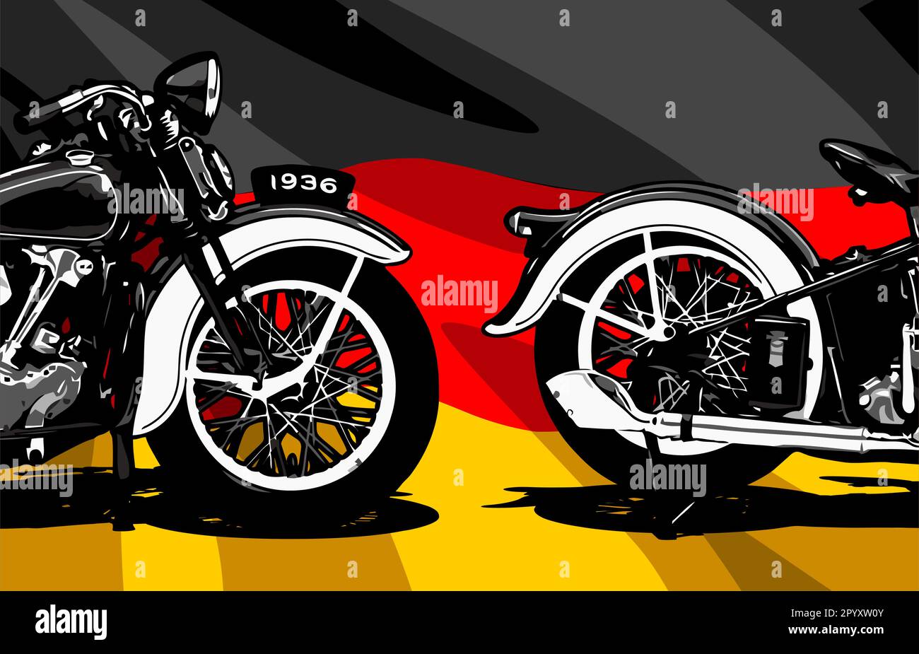 motorcycles vector template Stock Vector Image & Art - Alamy
