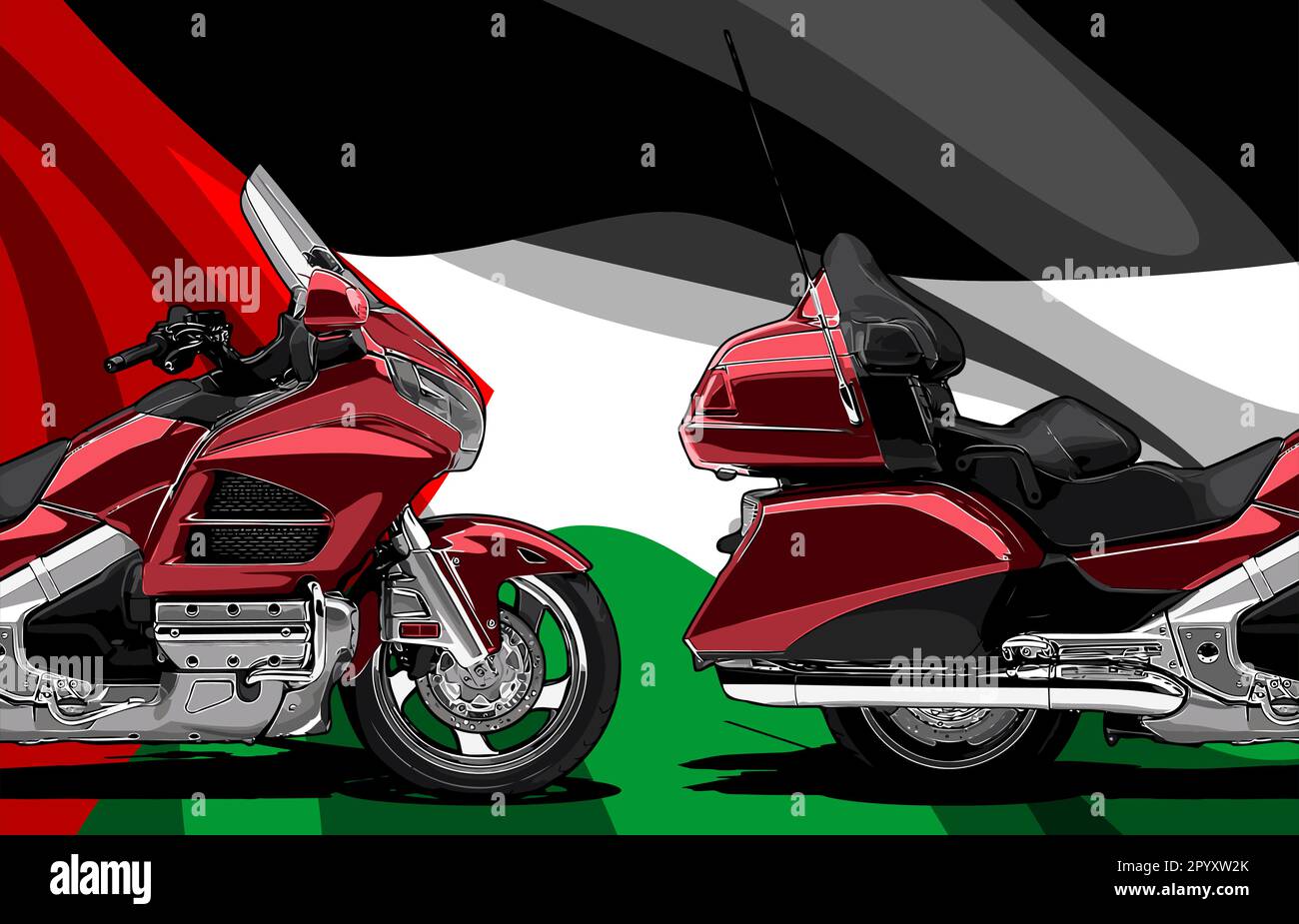 motorcycles vector template Stock Vector Image & Art - Alamy