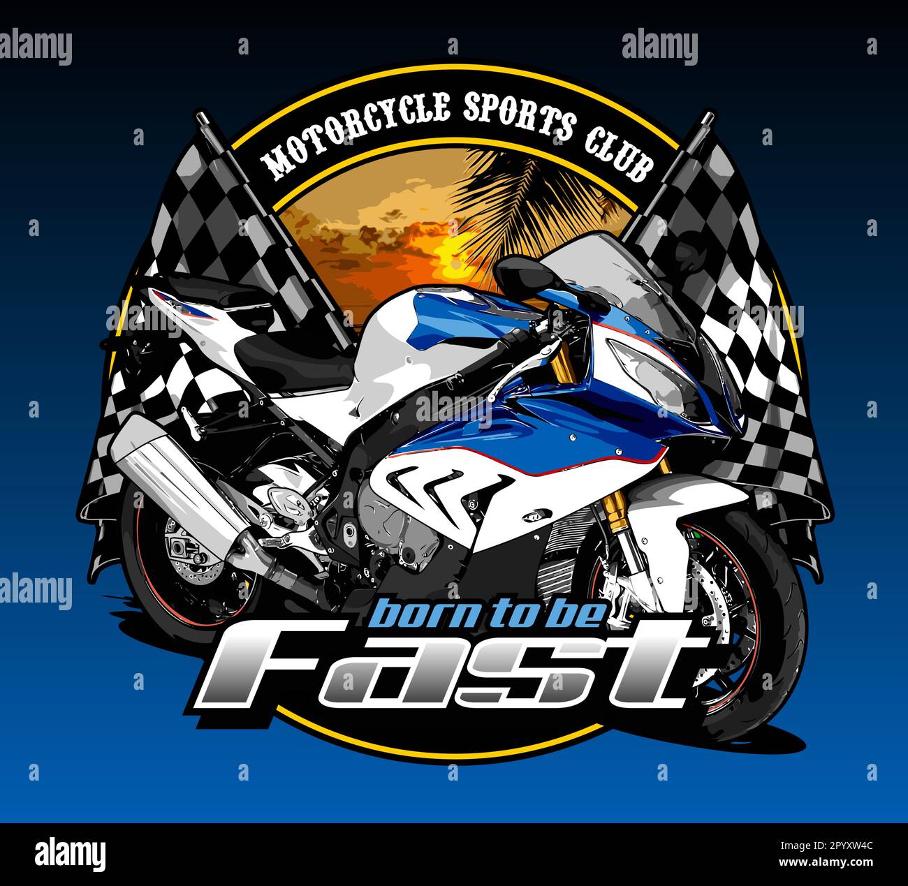 motorcycles vector template Stock Vector Image & Art - Alamy