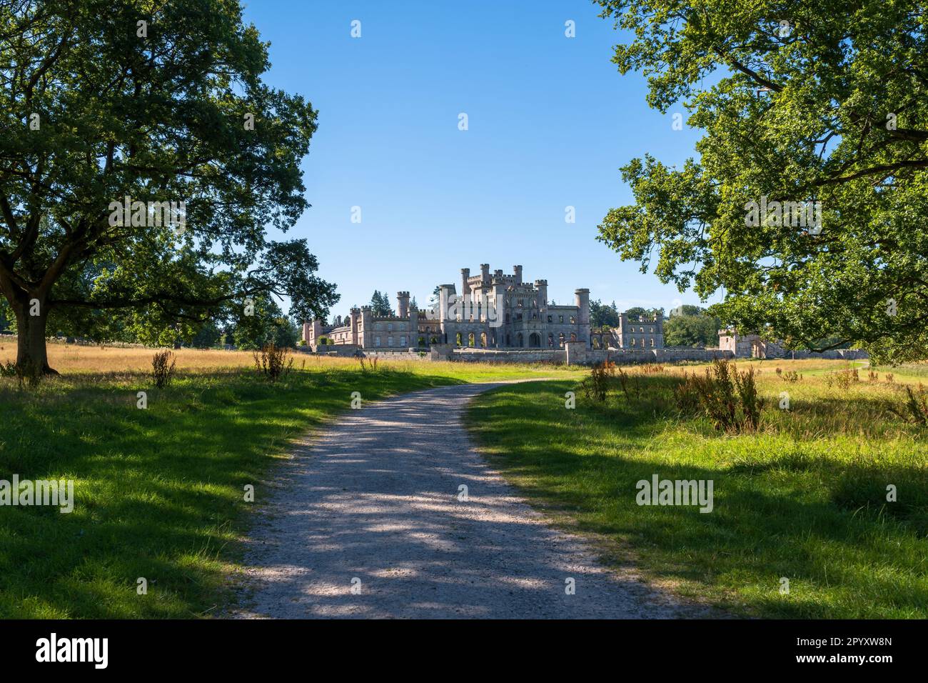 Lowther castle cumbria gardens hi-res stock photography and images - Alamy