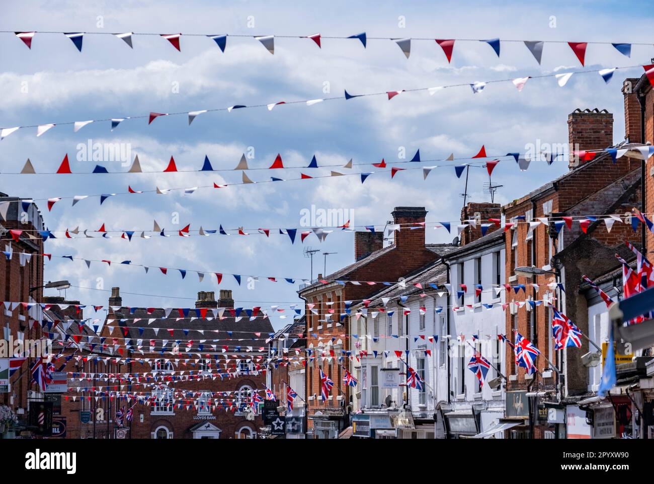 Celebrations in the Warwickshire town of Alcester, UK ready for the ...