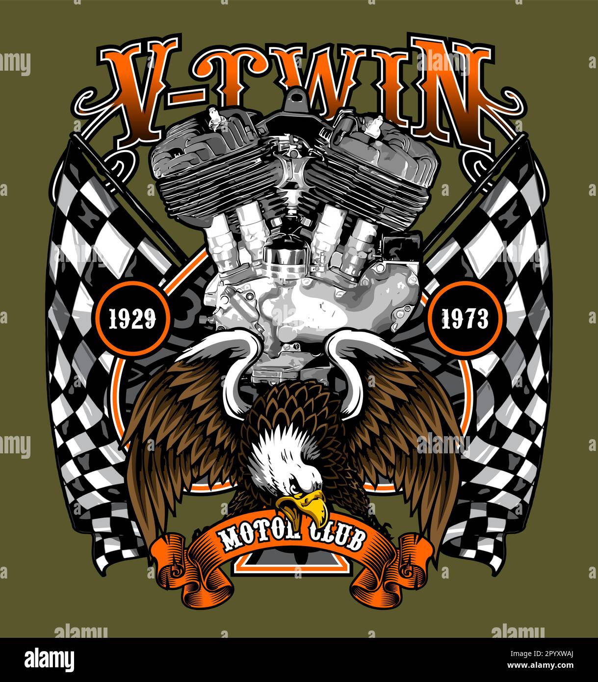 Twin exhaust Stock Vector Images - Alamy