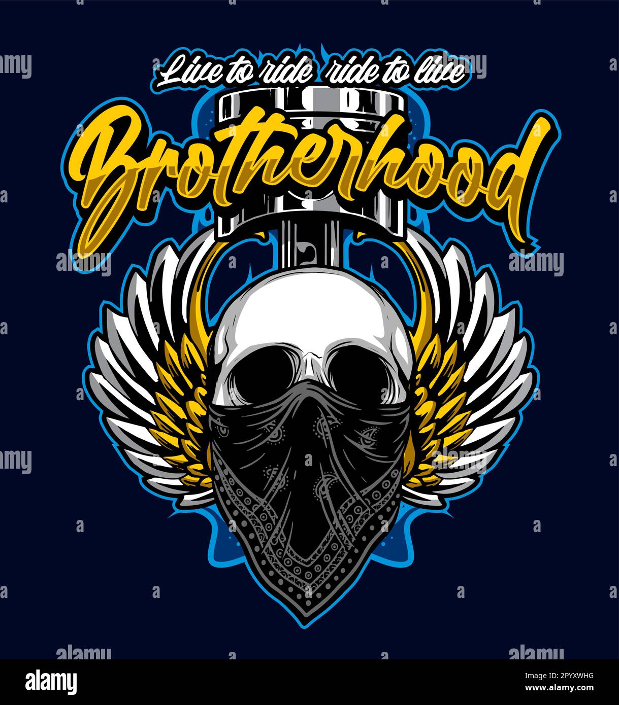 motorcycle club logo Stock Vector Image & Art - Alamy