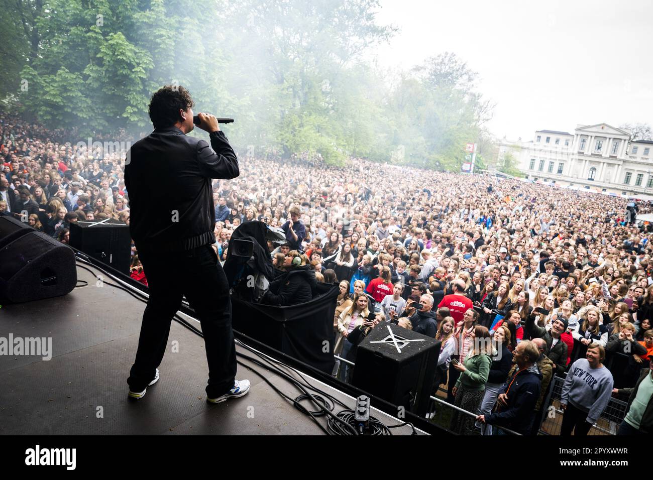 HAARLEM - Nielson performs during the Bevrijdingspop festival in ...
