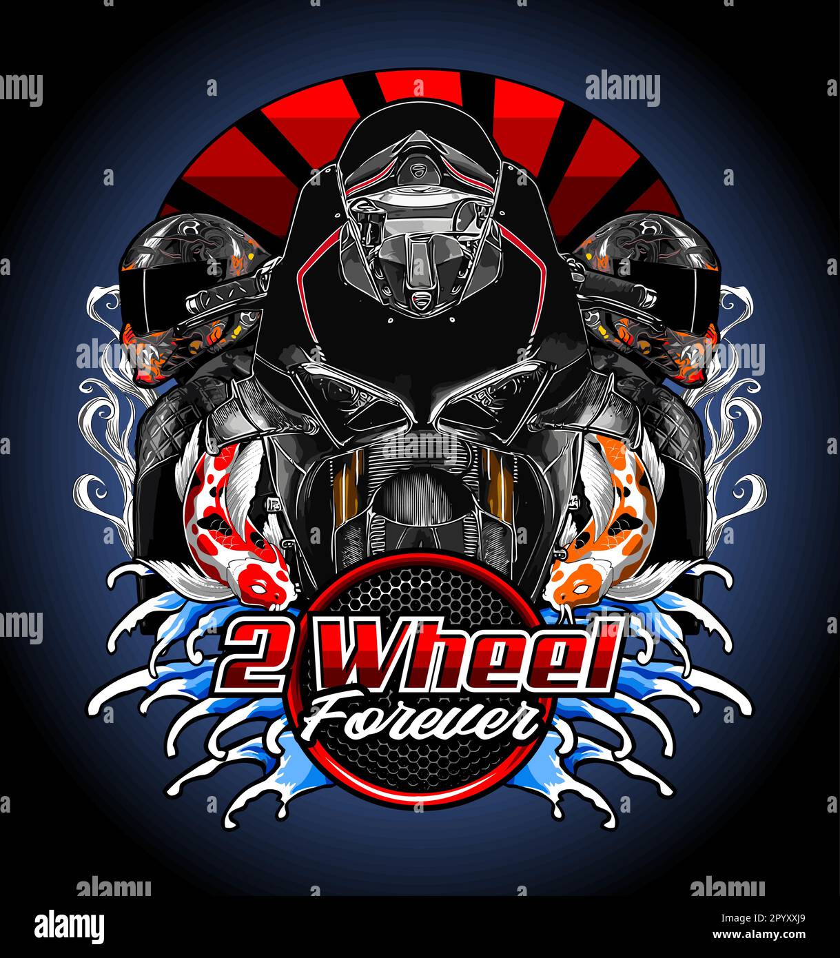 motorcycles vector template Stock Vector Image & Art - Alamy