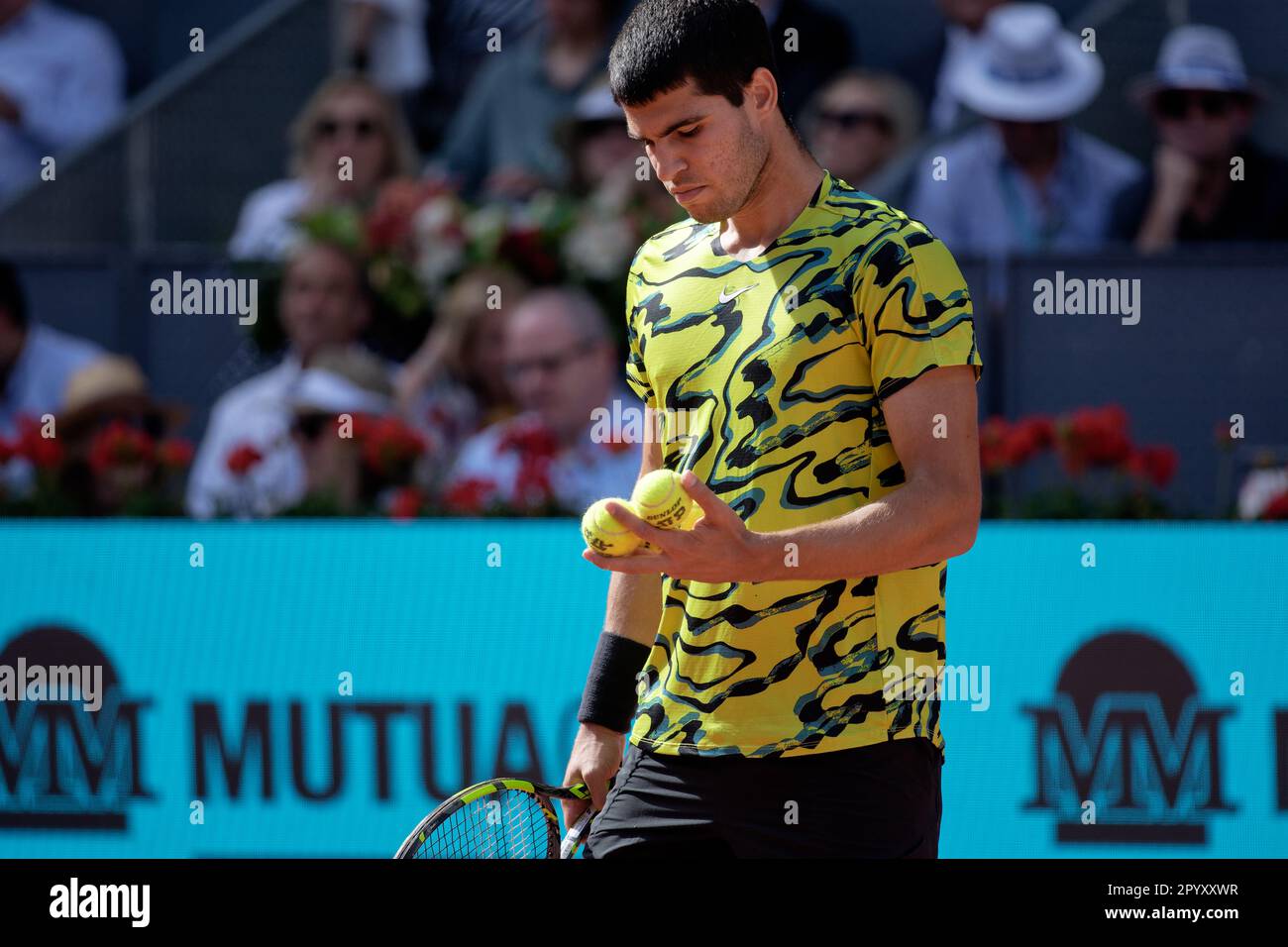 Madrid, Spain. 05 May, 2023. Tennis: Mutua Madrid Open tennis tournament, Semi finals ...