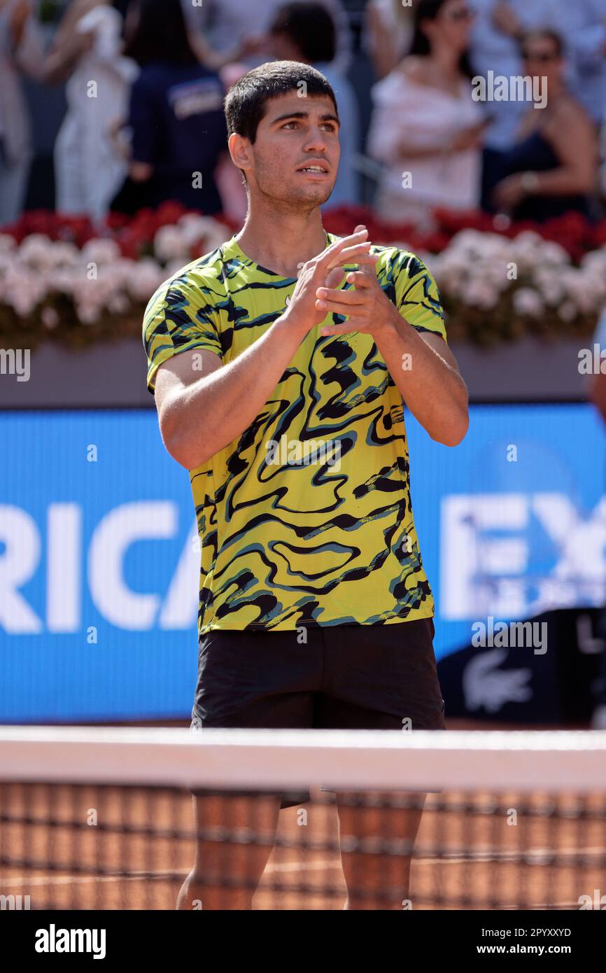 Madrid, Spain. 05 May, 2023. Tennis: Mutua Madrid Open tennis tournament, Semi finals ...