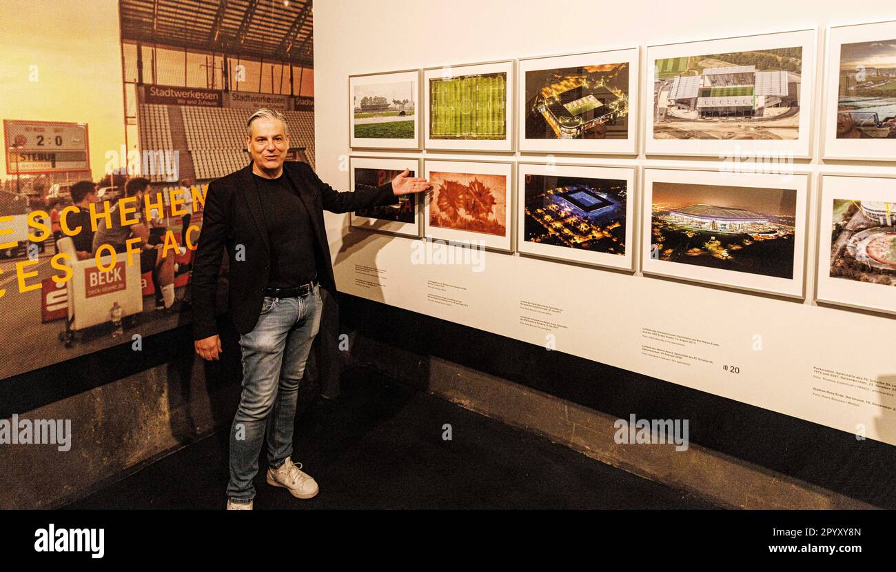 firo : 05/05/2023, football, soccer, culture exhibition opening, press ...