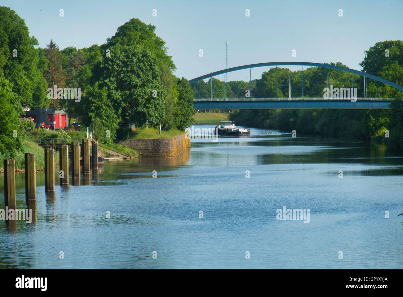 Dortmund-Ems-Kanal Meppen, Germany Stock Photo - Alamy
