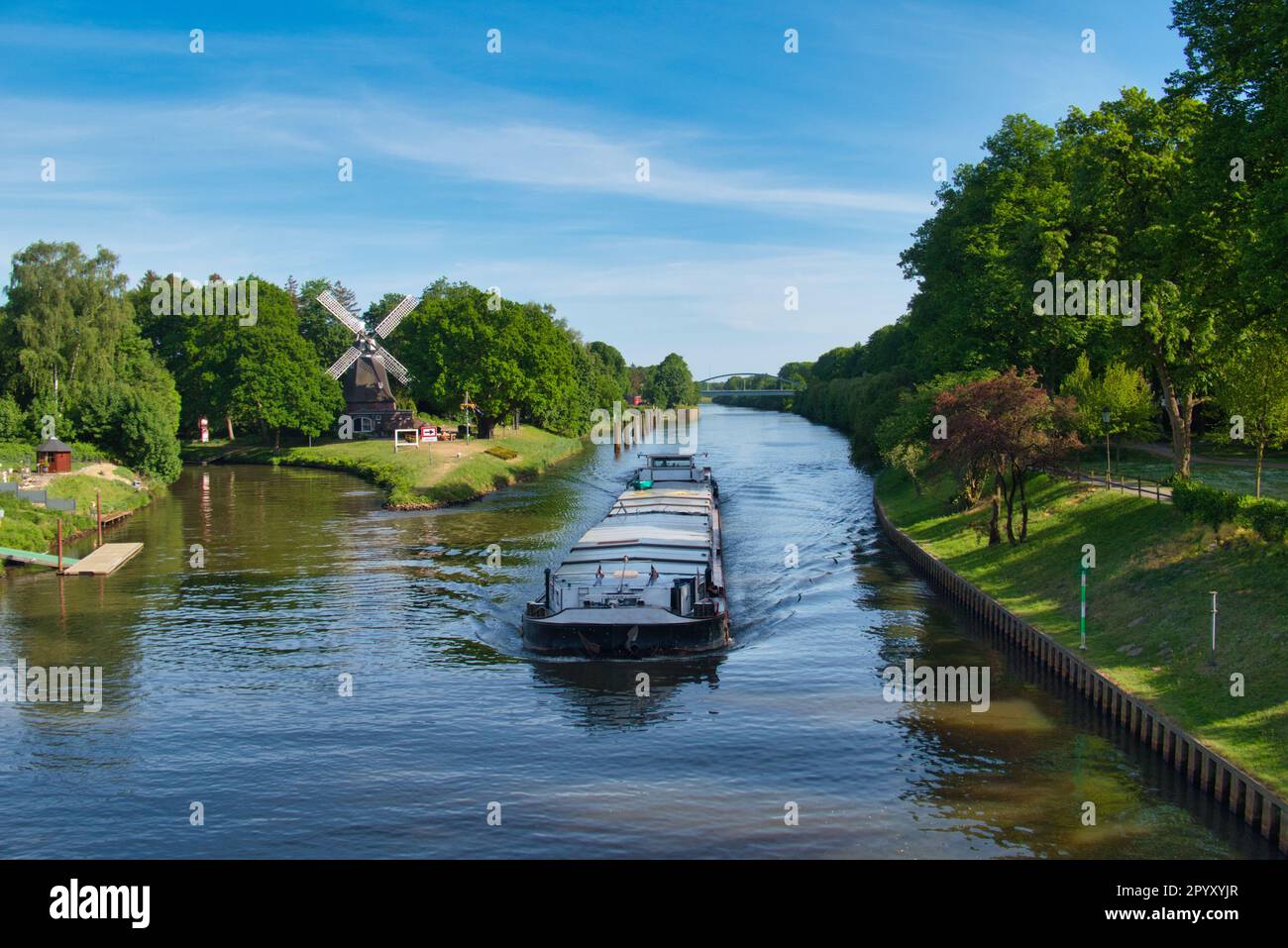 Meppen Emsland Germany Emsdortmund Ems Kanal Stock Photo Alamy