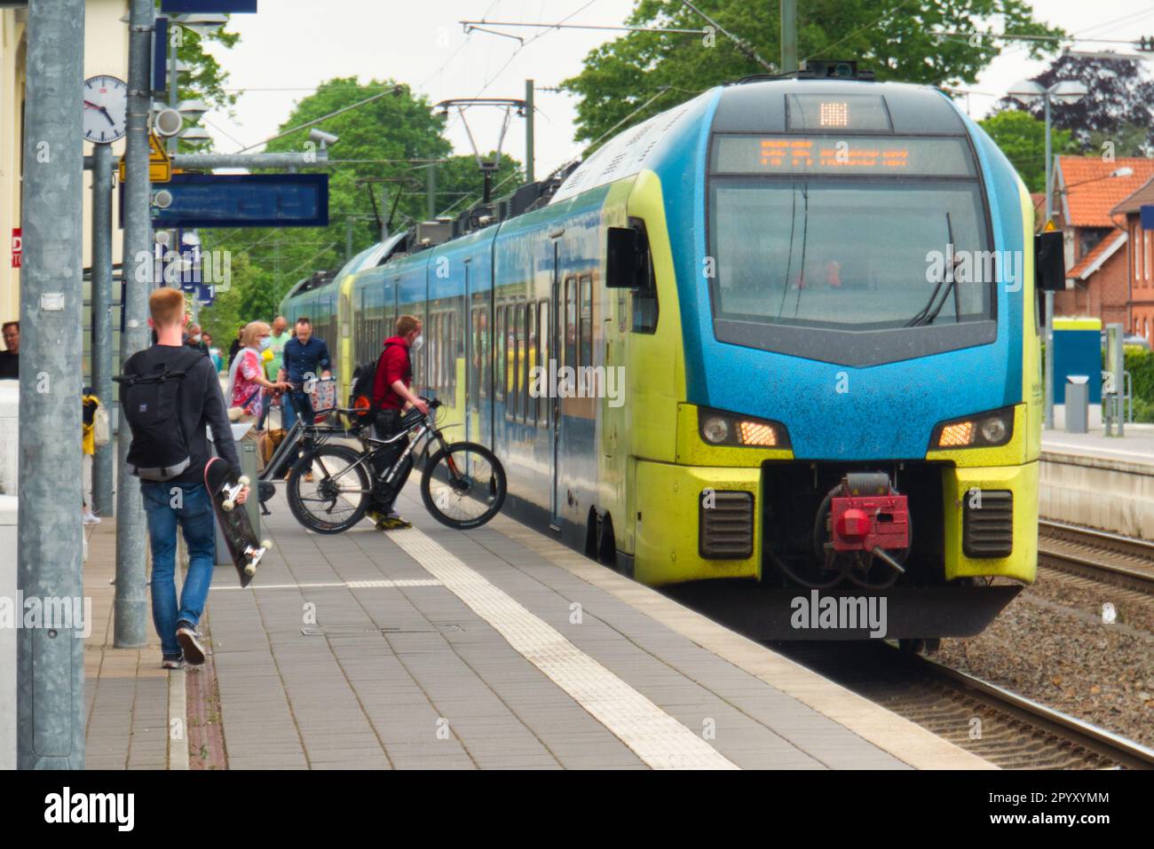 Station Meppen -Germany Stock Photo - Alamy