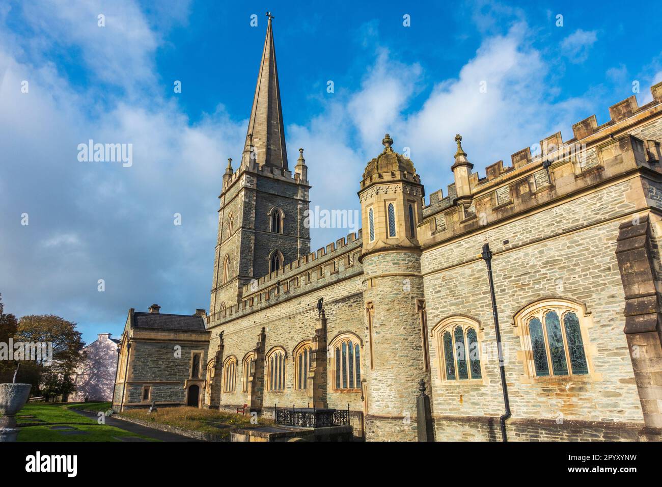 St Columb's Cathedral in Derry / Londonderry, Northern Ireland, UK ...