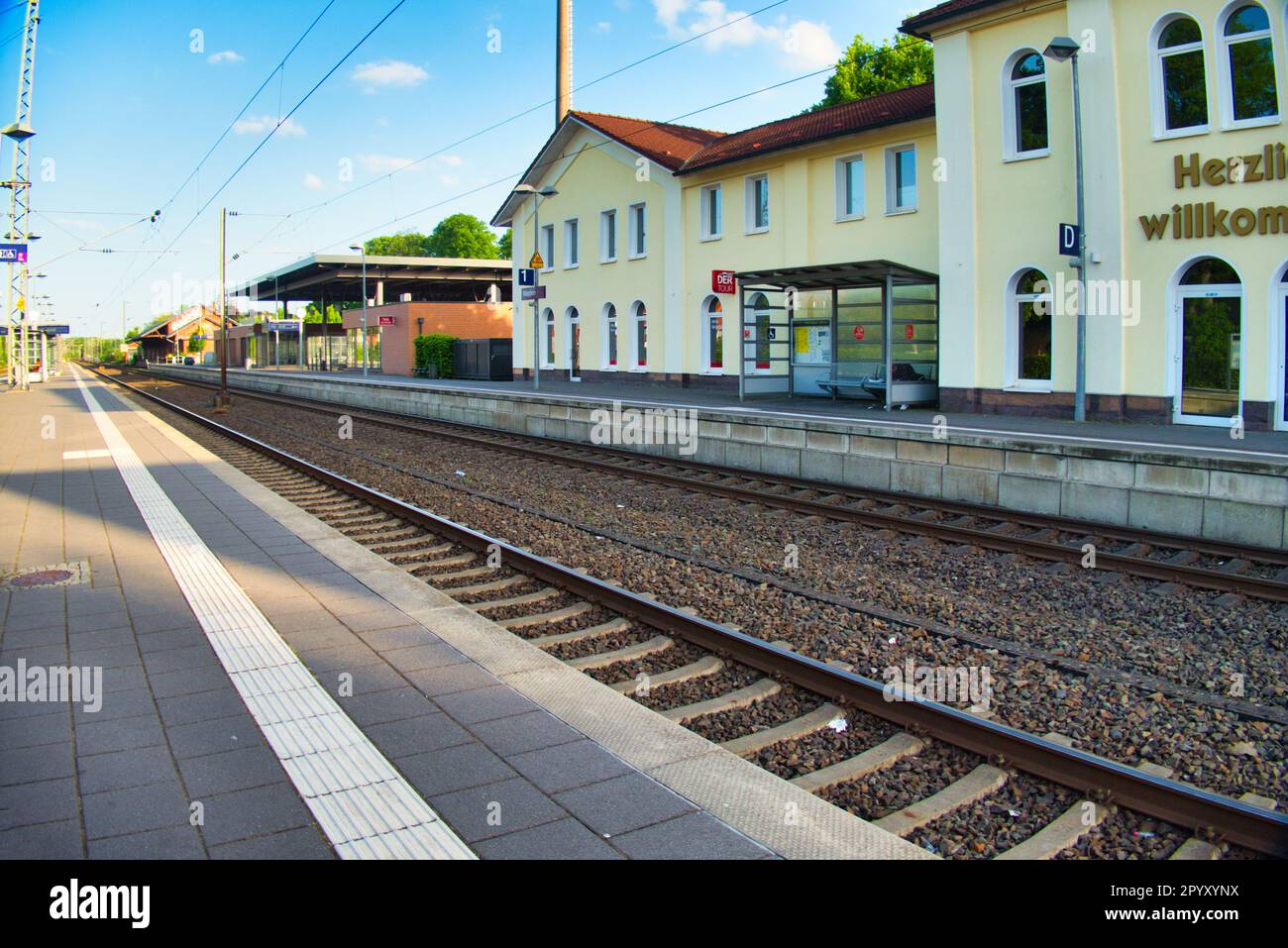 Station Meppen -Germany Stock Photo - Alamy