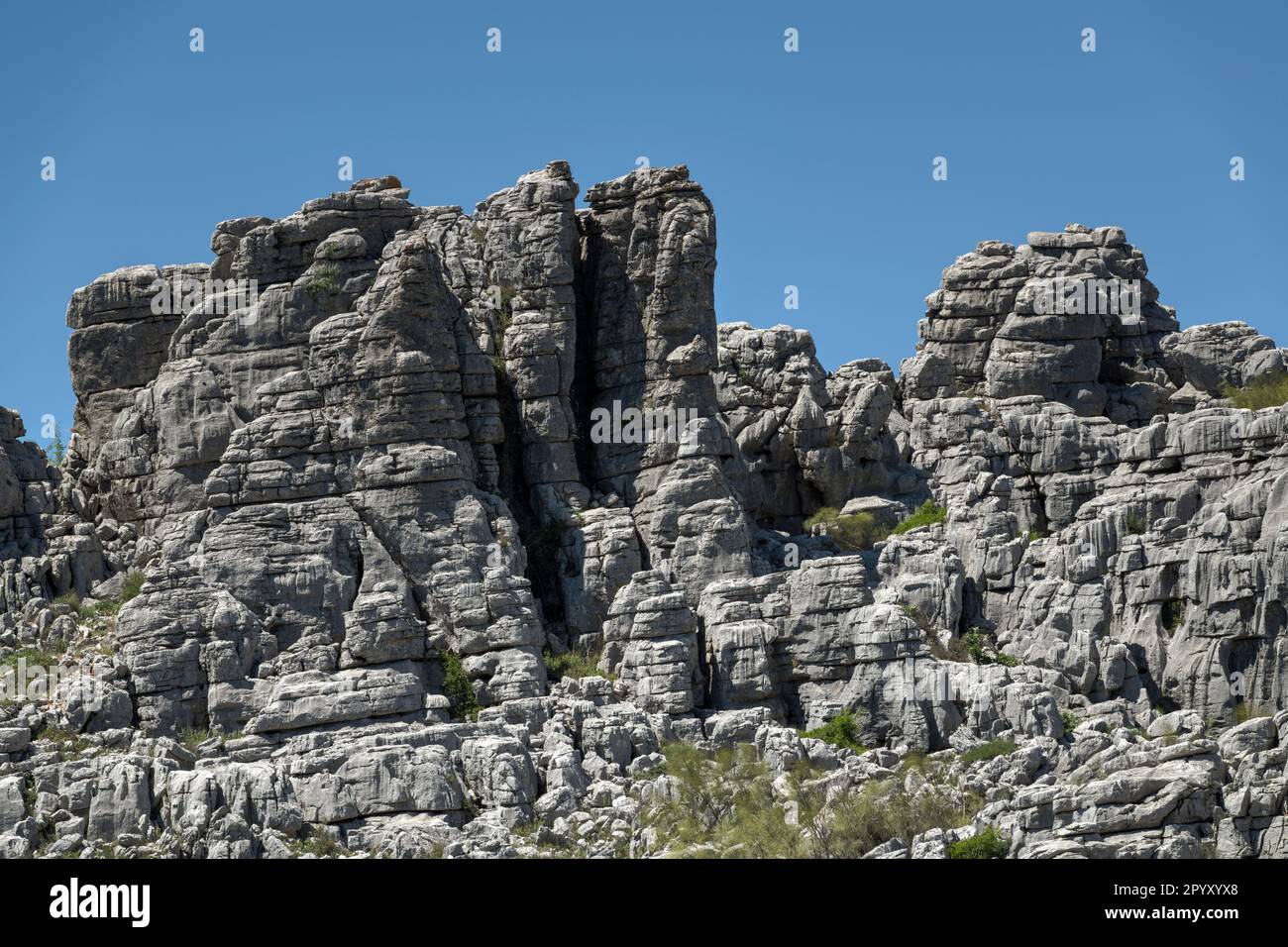 Los Riscos. Juzcar Stock Photo - Alamy