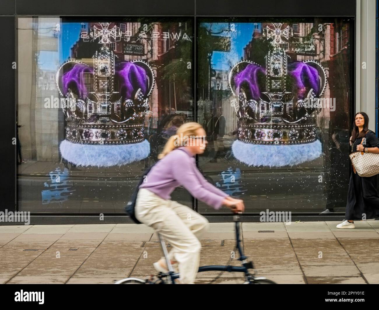 London, UK. 5th May, 2023. W1 Curates uses its video installation to ...